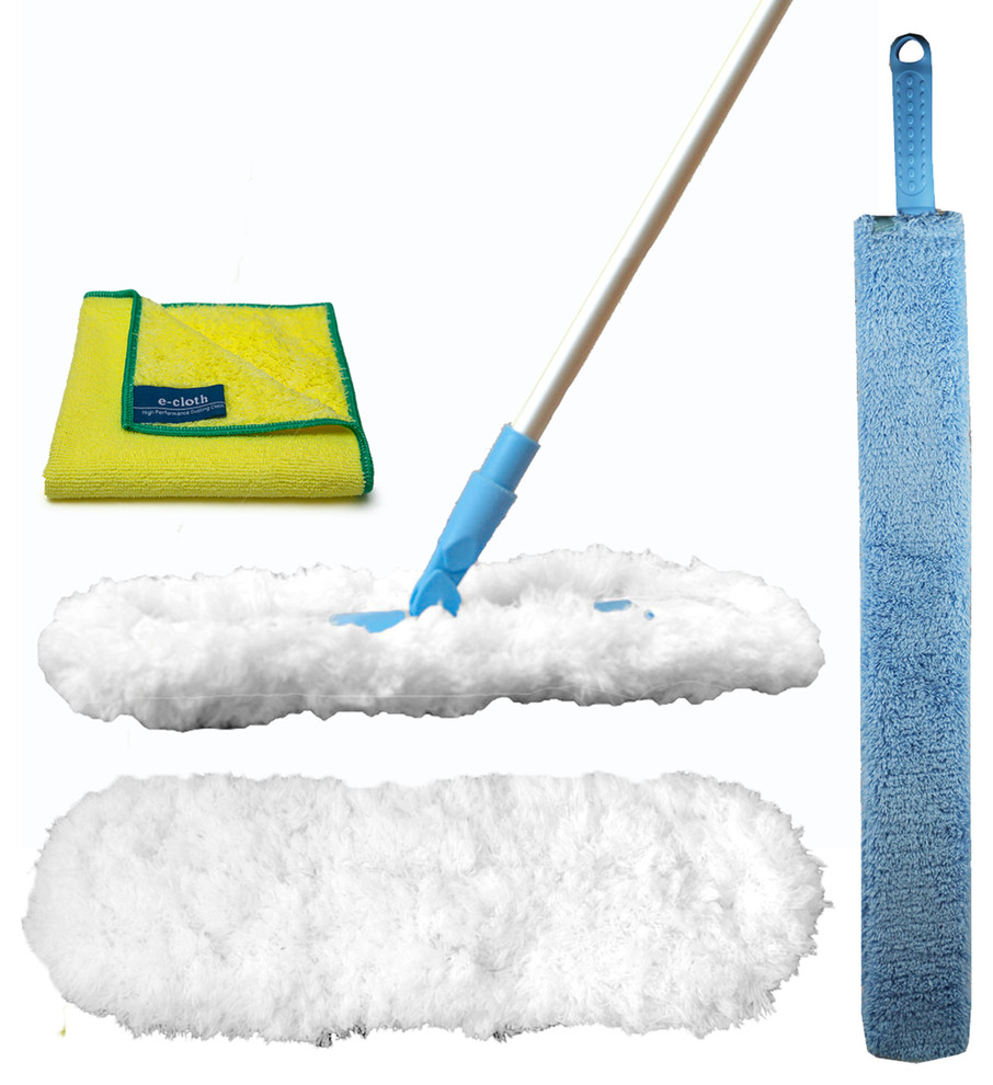 Dusting Set 4-Piece - Contemporary - Mops Brooms And Dustpans - by E ...