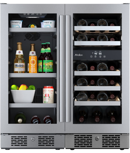 Avallon Awcbv8623 30w 86 Can Capacity Beverage Cooler And 23 Beer