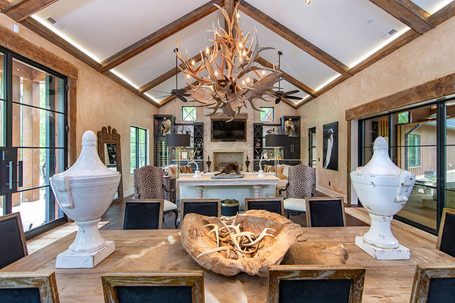 Rustic - Modern Hunting Lodge - Rustic - Kitchen - Other - by ...