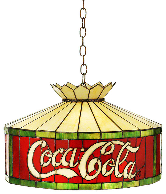 16 Wide Coca-Cola Pendant - Traditional - Pendant Lighting - by ...