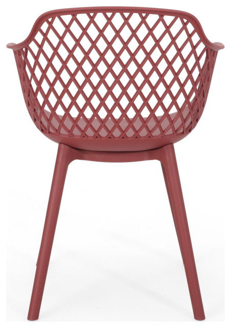 Poppy Outdoor Dining Chair - Midcentury - Outdoor Dining Chairs - by ...
