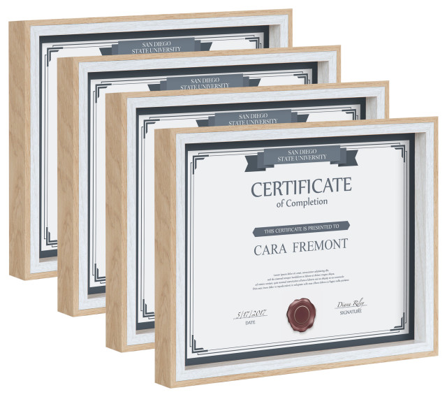 Gibson Photo Frame Set, 8.5x11 - Transitional - Picture Frames - by ...