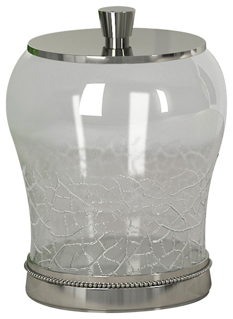 nu steel Coyote Cotton Swab Container - Contemporary - Bathroom ...