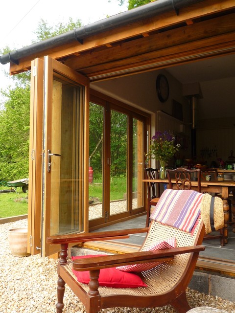 Timber Clad Extension to Stone Cottage. Extension and Remodel ...