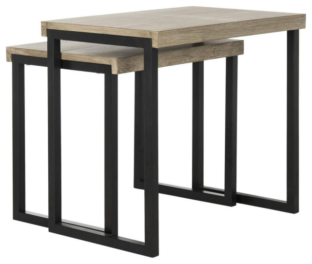 Femi Modern Nesting End Table - Industrial - Coffee Table Sets - by ...