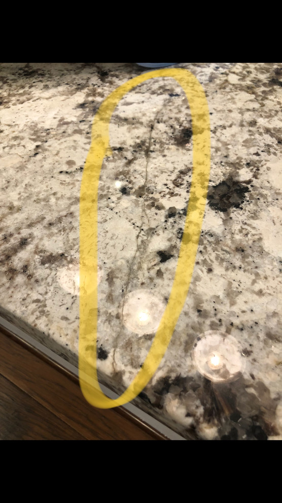 Crack or Fissure in Granite