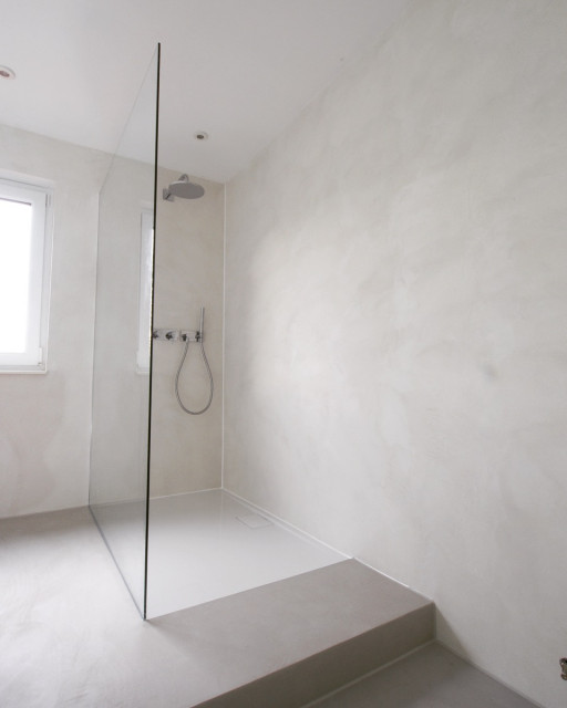 Fugenlose Badgestaltung mit Mikrozement - Badezimmer - Stuttgart - von Farben Reiner ...