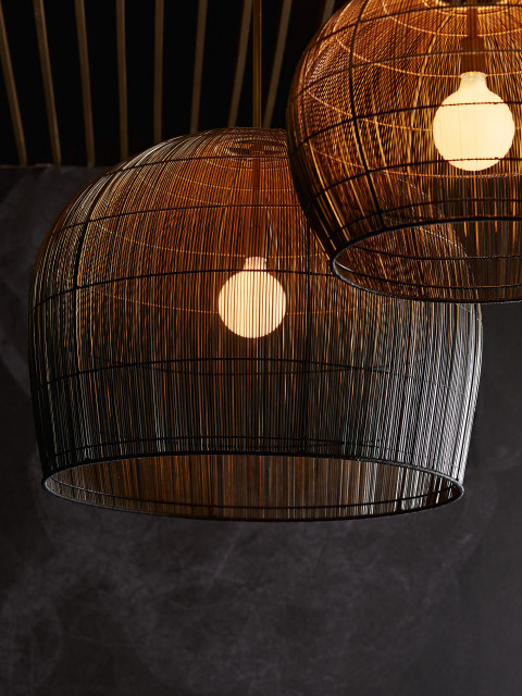 Swami Pendant, Large - Tropical - Pendant Lighting - by Arteriors | Houzz