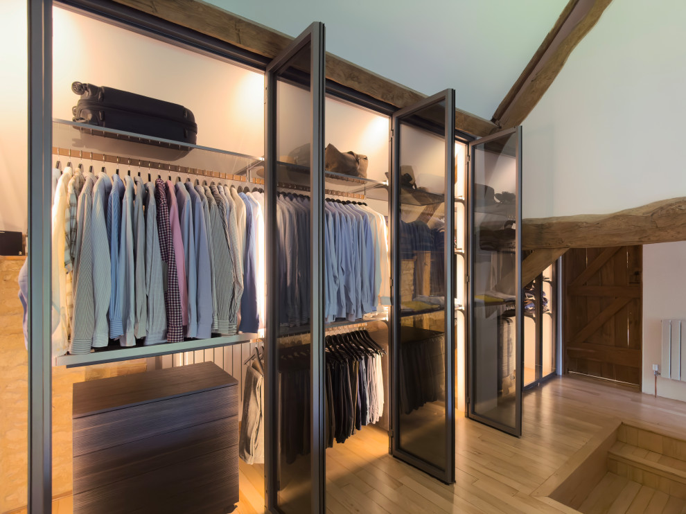 Rimadesio Wardrobe in Barn Conversion - Rustic - Wardrobe - Oxfordshire ...