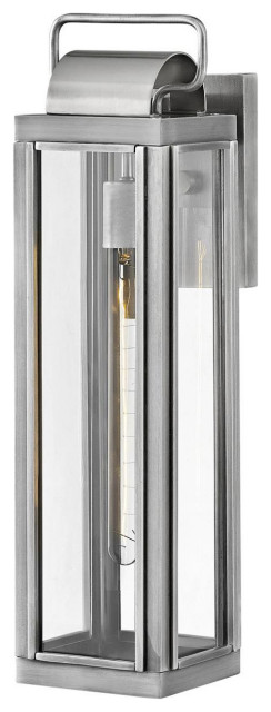 Heritage Sag Harbor 1 Light Outdoor Wall Light, Antique Brushed ...