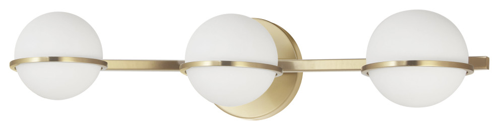 3 Light Modern Halogen Vanity - Contemporary - Bathroom Vanity Lighting ...