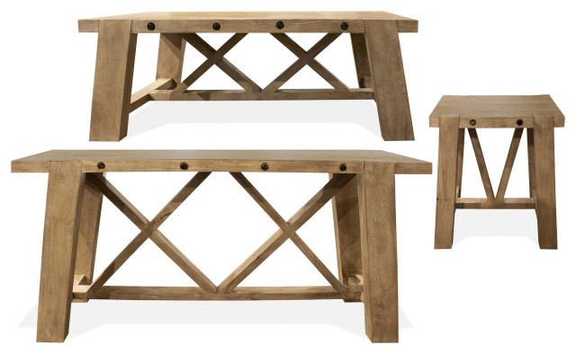 Riverside Furniture Gavin Rectangular Coffee Table - Transitional ...