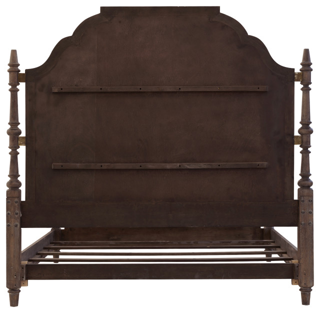 Revival Row King Panel Bed - Traditional - Platform Beds - by Pulaski ...
