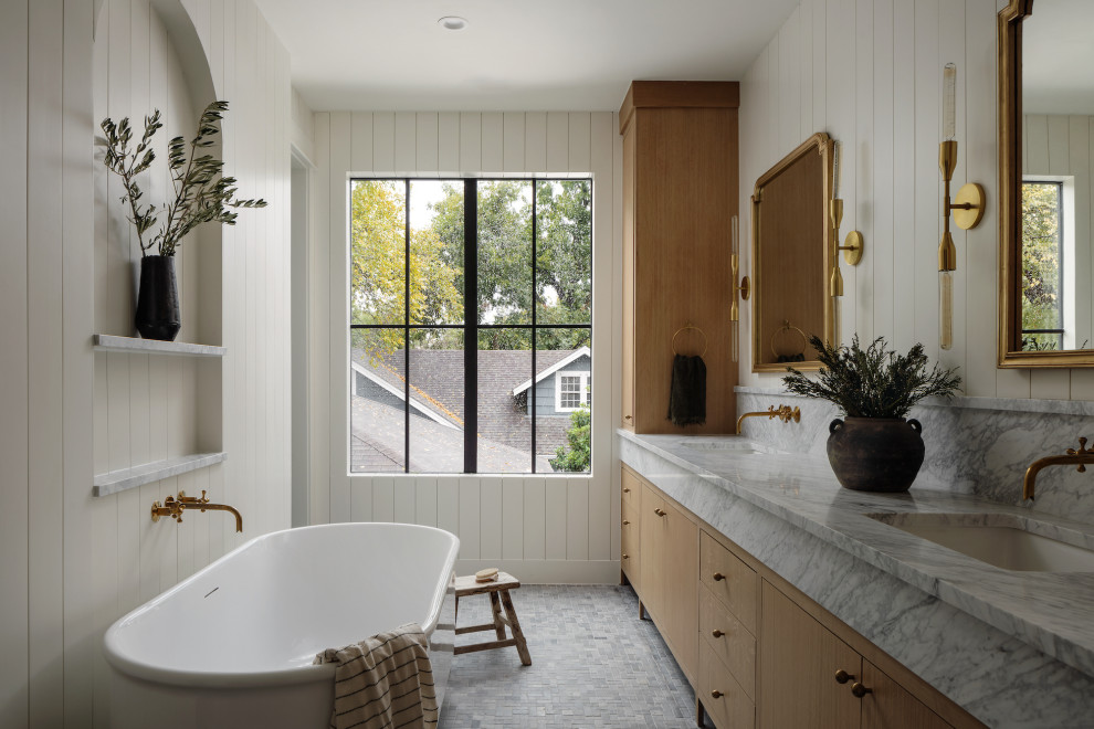 Sinclair II Project - Transitional - Bathroom - Austin - by Cedar & Oak ...