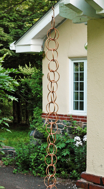 Copper Rain Chain - Contemporary - Rain Chains - philadelphia - by ...