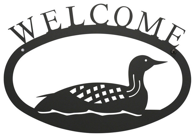 Welcome Sign, Large - Rustic - Novelty Signs - by eTriggerz | Houzz