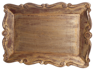Provence Scalloped Rectangle Serving Tray - Traditional - Serving Trays ...