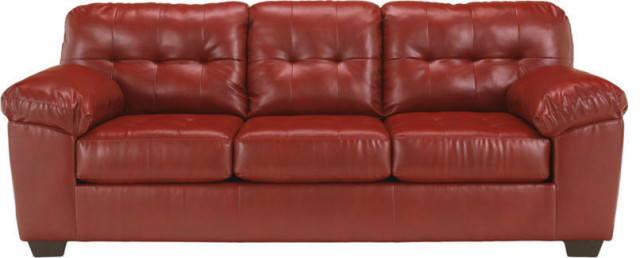 Signature Design by Ashley Alliston Sofa, Salsa Faux Leather ...