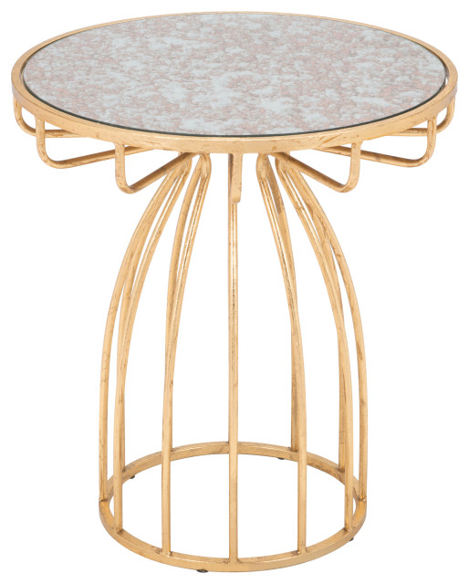 Silo Side Table Gold - Contemporary - Side Tables And End Tables - by ...
