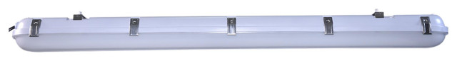 4', Vapor Tight Linear Fixture with Sensor, CCT/Watt Select, IP65/IK08 ...