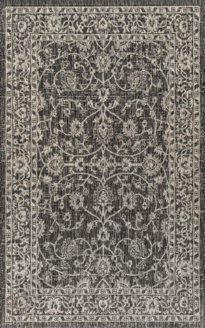 Palazzo Vine and Border Textured Weave Indoor/Outdoor, 8 X 10 ...