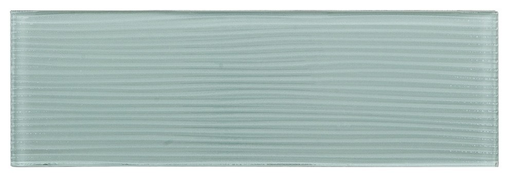 Crystal Glass Tile, Sweet Pea River, Sample - Contemporary - Wall And ...