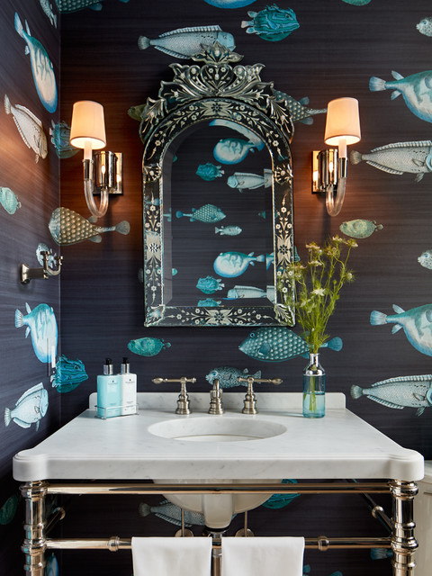 New This Week: 3 Powder Rooms That Pack a Punch