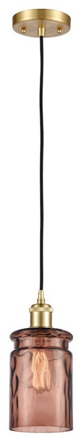 Innovations 352-TOF-LED Candor Mini Pendant, GD/Toffee, 516-1P-SG-G352 ...
