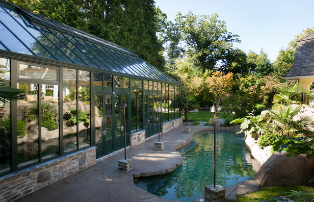 Greenhouse Pool Cover - Modern - Shed - Vancouver - by Meridian Estate ...
