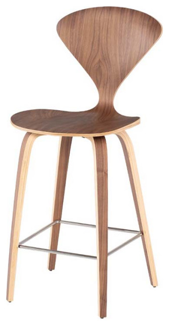 Satin Stool - Midcentury - Bar Stools And Counter Stools - by AFB Decor ...