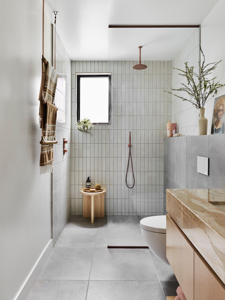 Earthy Modern Minimalist - Modern - Bathroom - Orange County - by ...