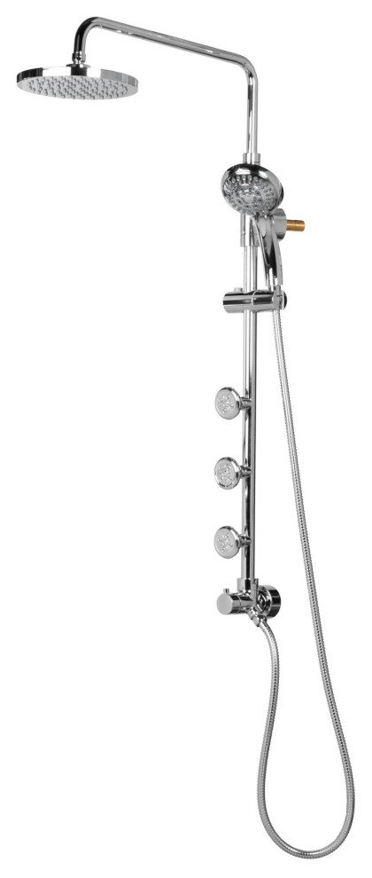 Pulse 1028-1.8GPM ShowerSpas Shower System - Lanikai ShowerSpa ...