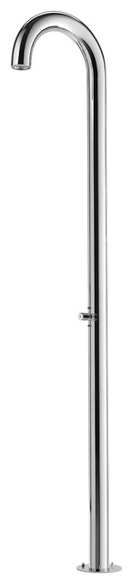 "Club" Free Standing Shower Column, Self-closing ADA Metered Push Valve ...