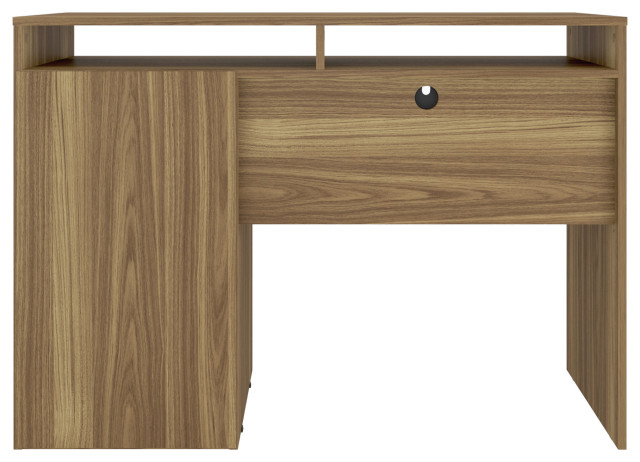 Techni Mobili Home Office Workstation With Storage, Gray - Transitional ...