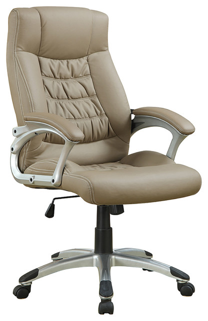 Coaster Office Chair, Beige - Contemporary - Office Chairs - by ...