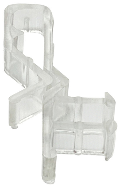 Hidden Valance Clips for 2" Fauxwood Blinds, 20-Pack - Transitional ...