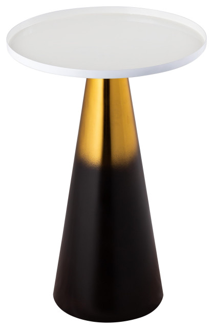 Ombre Enamel Side Table - Contemporary - Side Tables And End Tables ...