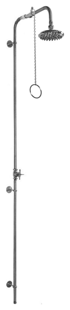 Wall Mount Outdoor Stainless Steel Shower - Contemporary - Showerheads ...