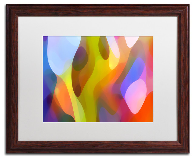 'Dappled Light 2' Art, , Black Frame, Black Mat, 16x20 - Traditional ...