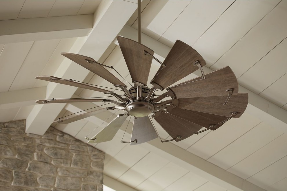 Springer 12-Blade 60" Ceiling Fan - Farmhouse - Ceiling Fans - by ...