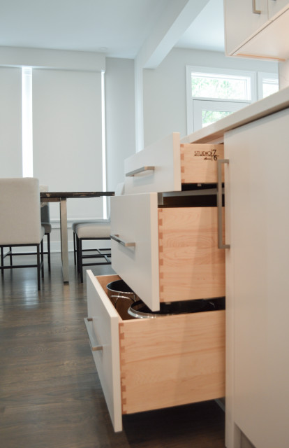 Deep kitchen drawers - Transitional - Kitchen - Cleveland - by Studio ...