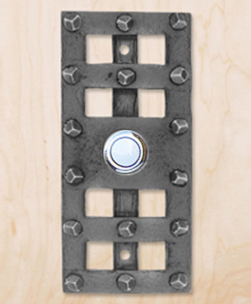 Medieval Bell Plate With Button - Industrial - Doorbells And Chimes ...