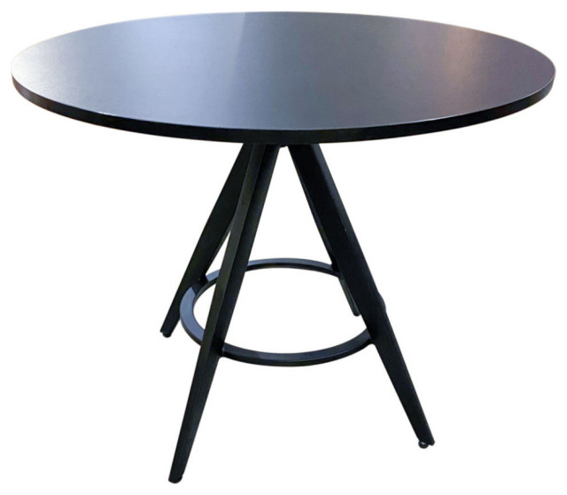 Tate Dining Table Black - Midcentury - Dining Tables - by Love Sofa ...