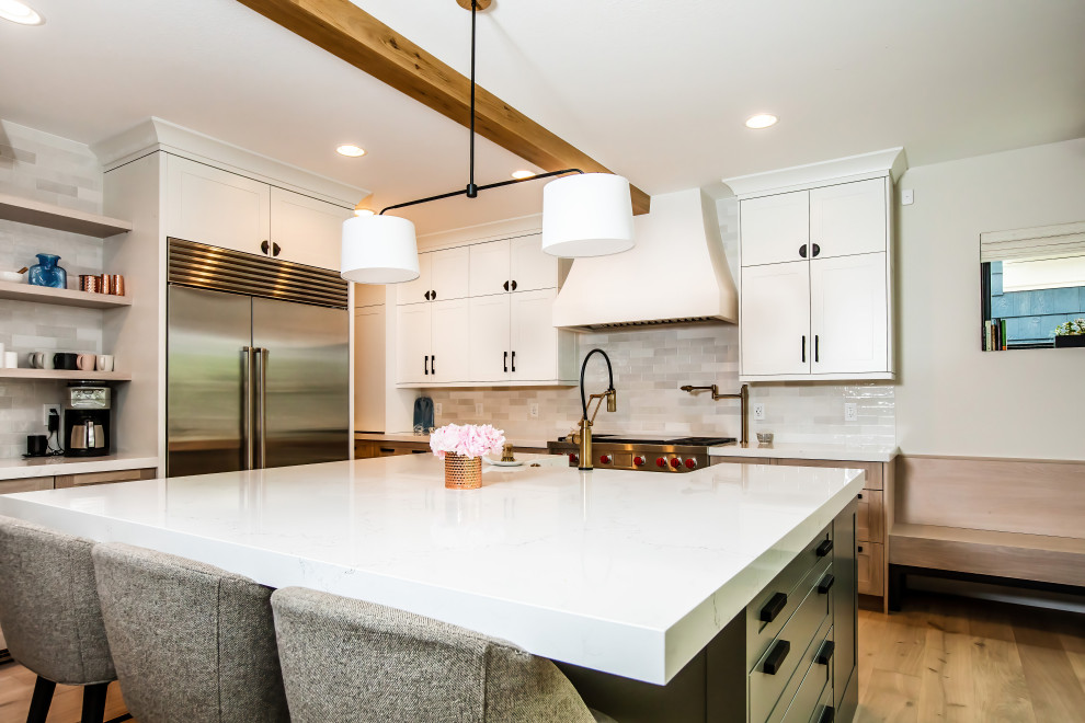 Central Park Whole Home Renovation - Classique Chic - Cuisine - Denver ...