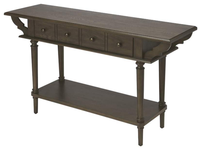 Talia Coffee Console Table - Traditional - Console Tables - by GwG ...