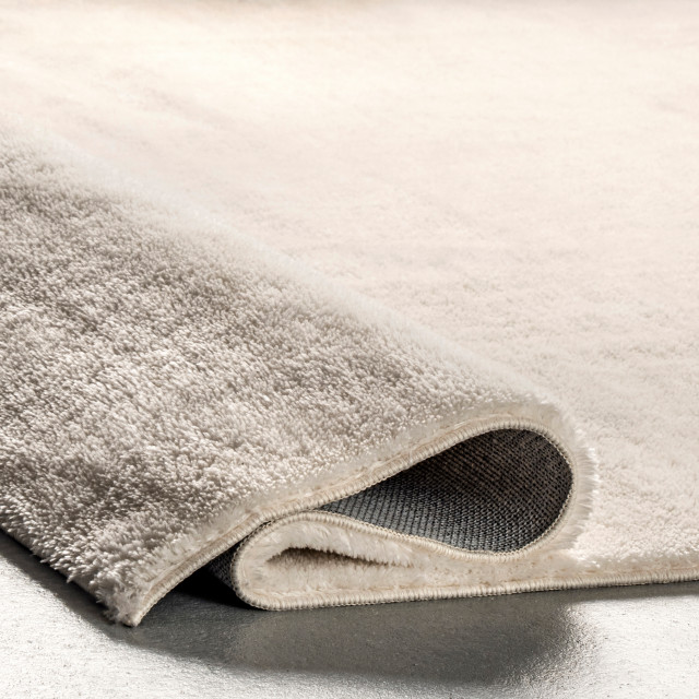 nuLOOM Loni Solid Machine Washable Shag Area Rug, 5'x8' - Contemporary ...