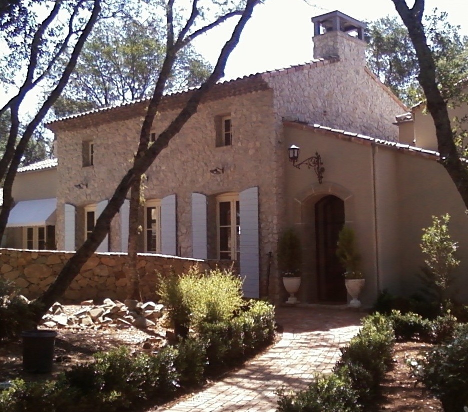 French Provence Farmhouse - Farmhouse - Exterior - Sacramento - by ...