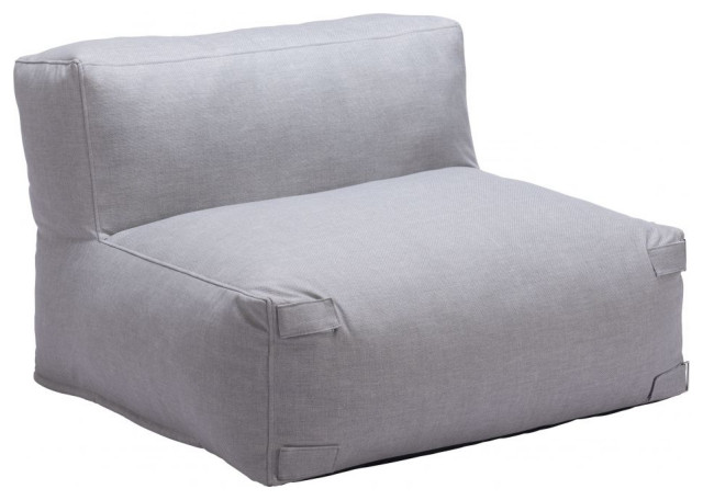 Luanda Middle Chair, Gray - Modern - Armchairs And Accent Chairs - by ...