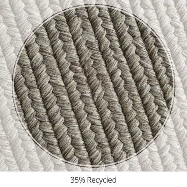 Homespice Decor Slate Indoor/Outdoor Braided Rug 27"x45" Oval ...