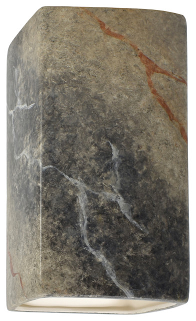 Ambiance, Small Rectangle, Closed Top, Outdoor, Wall Sconce, E26 ...